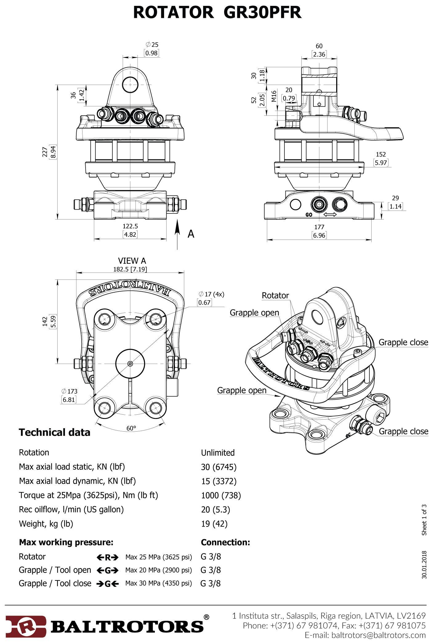 Baltrotors | GR30PFR